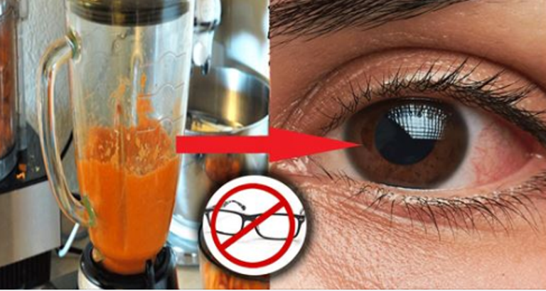 Throw Away Your Glasses & Restore Your Vision with this DIY Remedy